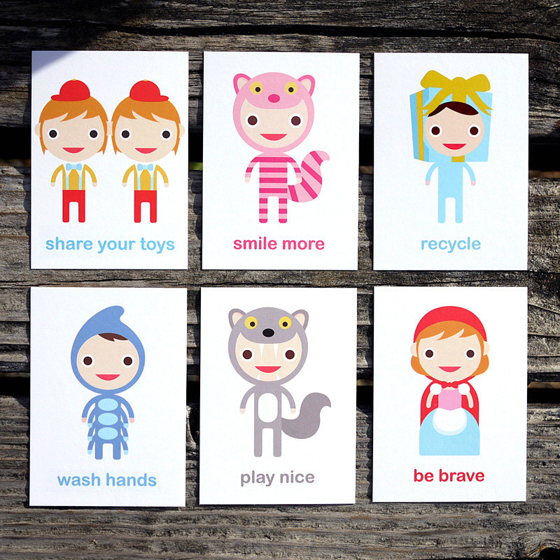 Happy Manners Card Set of 43 // Good Manners Learning & Educational ...