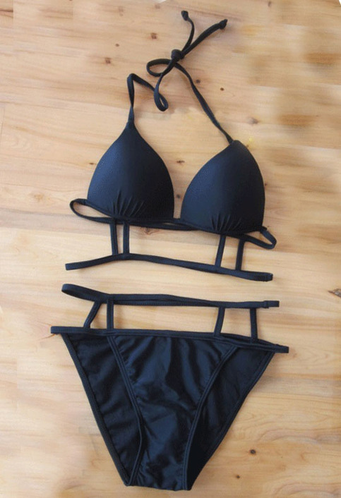 New Sexy Hollow Black Sling Bikini On Storenvy