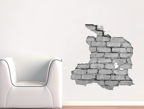 Effect Brick Wall Sticker for Housewares on Storenvy