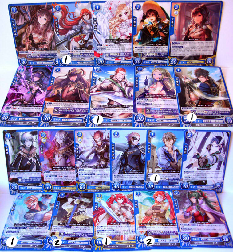 Awakening Fire Emblem Cipher TCG cards (series 1 & 4) · shinyv · Online ...
