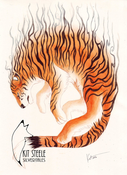 Smoke: Tiger on Storenvy