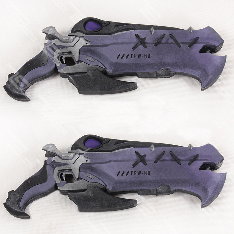 Overwatch Reaper Skin Nevermore Weapon Cosplay Replica Hellfire ...