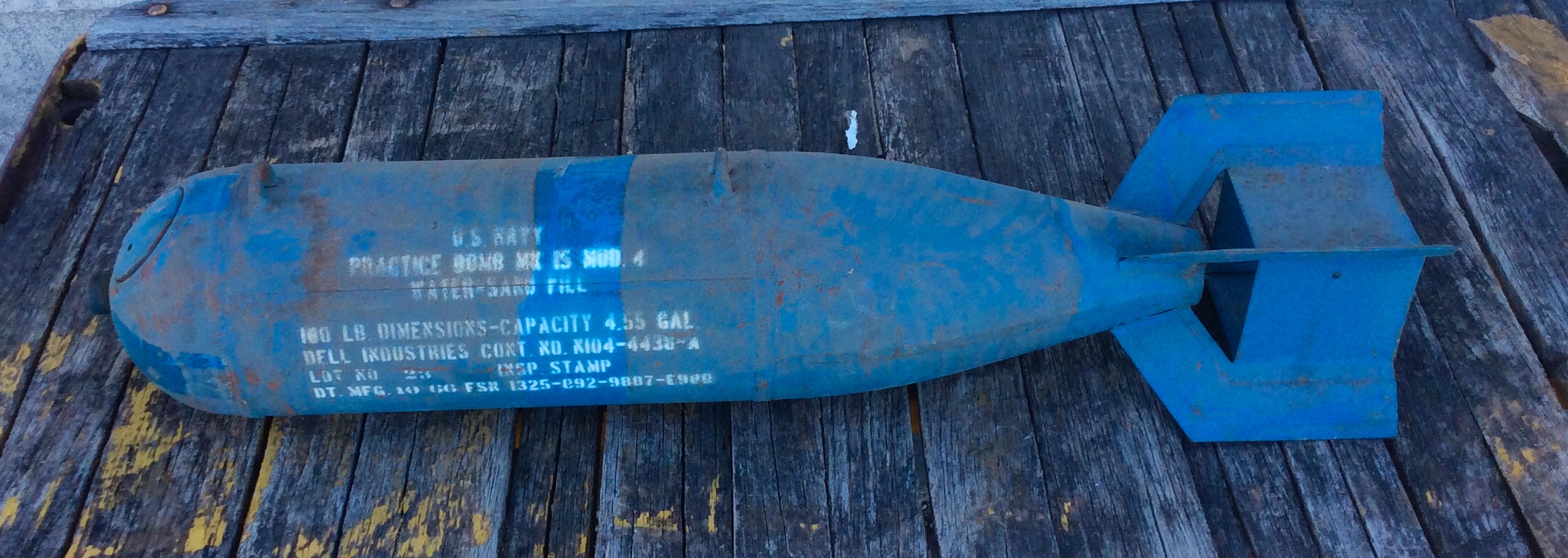 War Relic Replicas | MK-15 Mod 4 100 lb Practice Bomb | Online Store ...