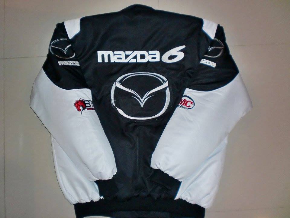 Mazda-2-3-4-5-6 - Jacket // Mazda - Jacke // black-white on Storenvy
