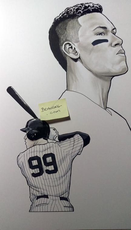 Aaron Judge: Original Art · The Art of Brian Kong · Online Store ...
