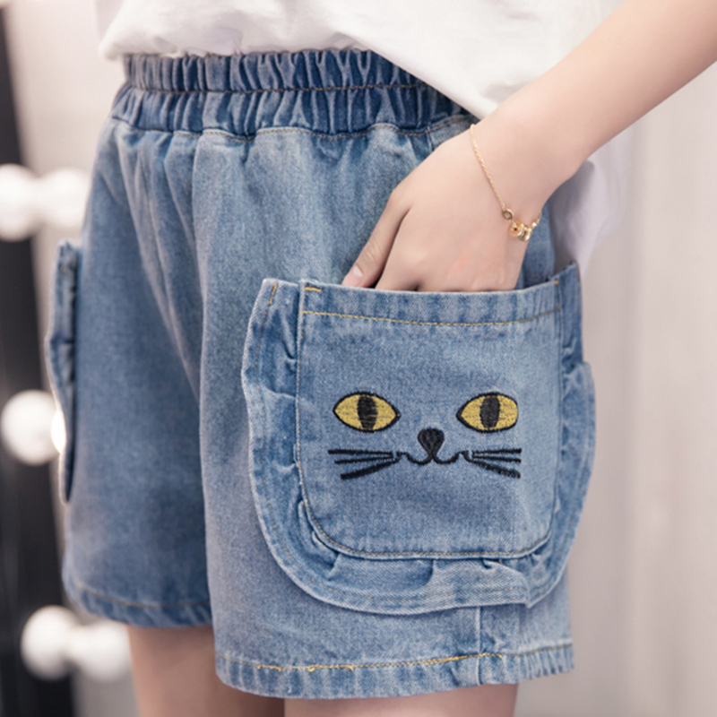 Harajuku new cat denim shorts on Storenvy