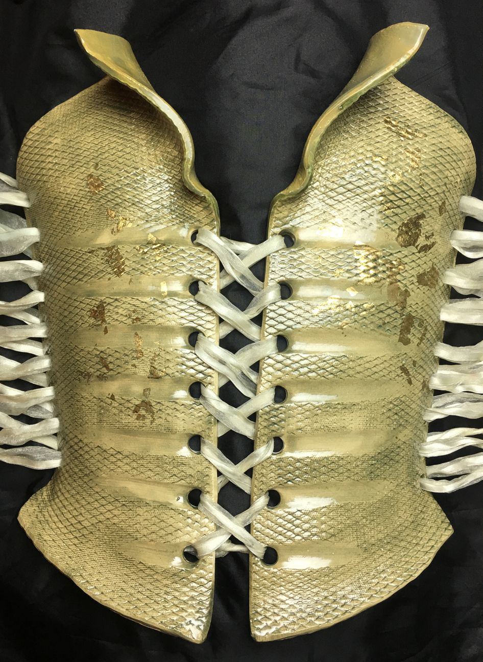 Snake Skin Male Wearable Ceramic Corset By: Nicole Moan · Nicole Moan ...