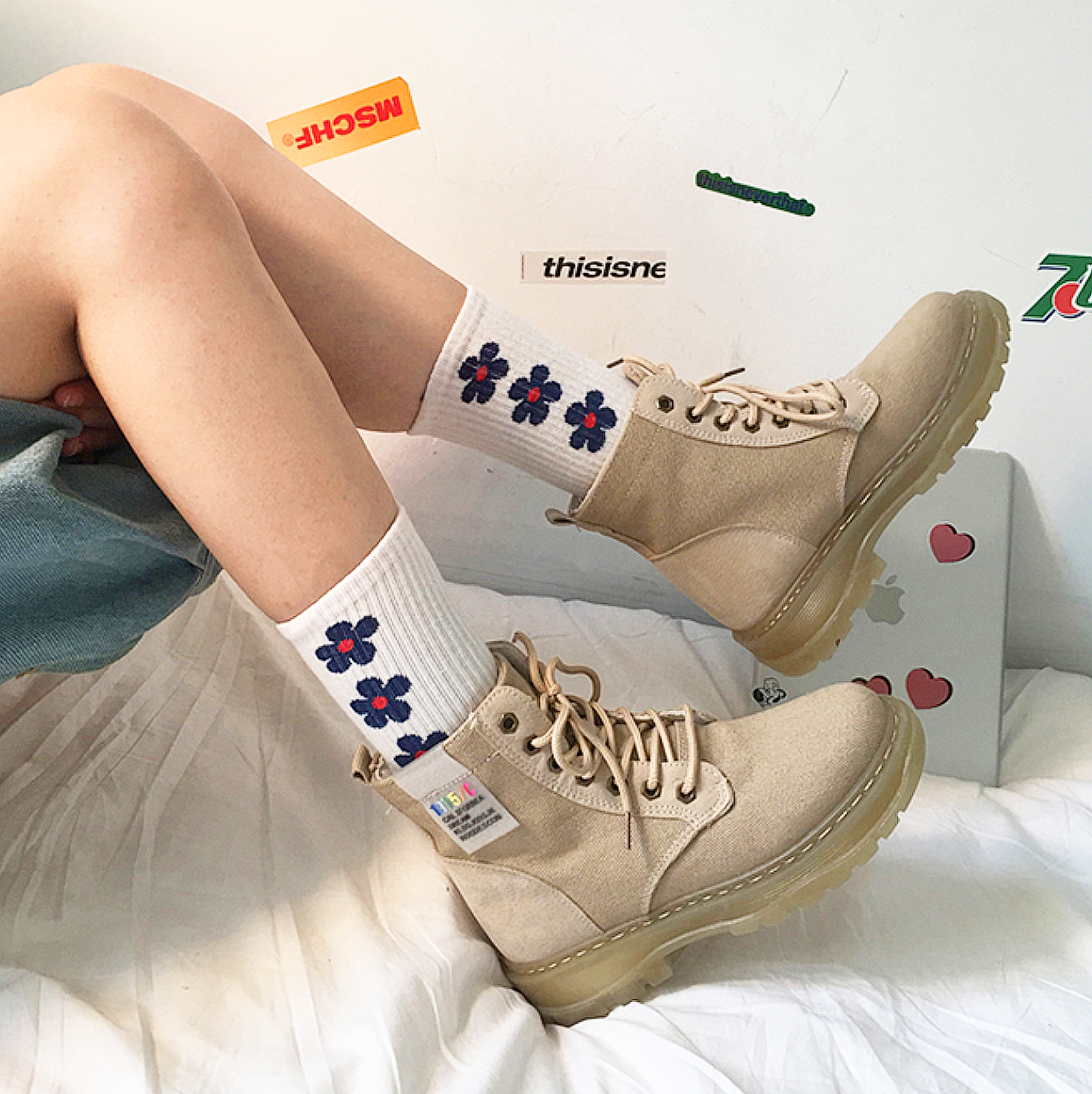 AESTHETICS ANKLE BOOTS on Storenvy